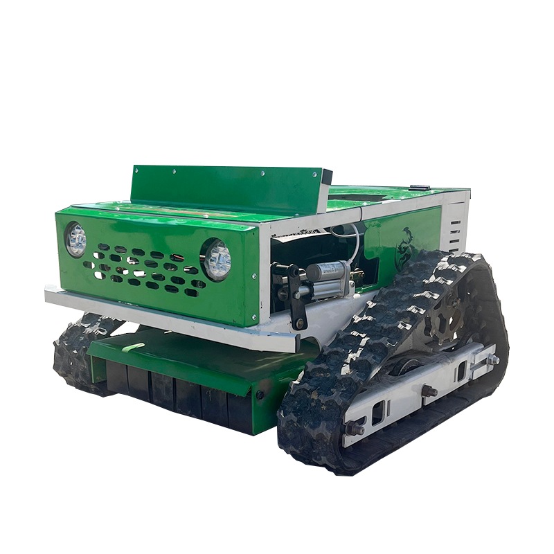 550 Model Green Remote - controlled Lawn Mower by Shandong Junhe ...